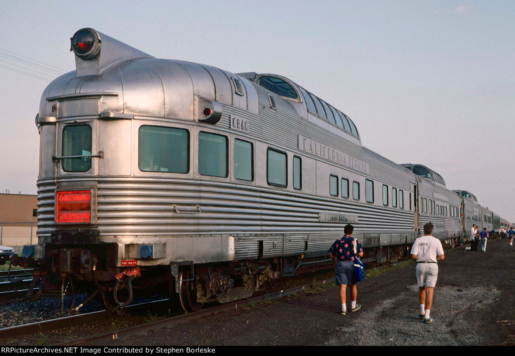 CB&Q 377 Silver Solarium